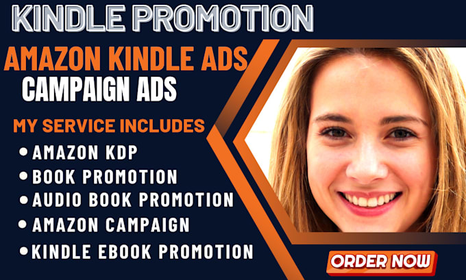 Create an amazon kdp ads campaign and manage it for you on amazon book ...