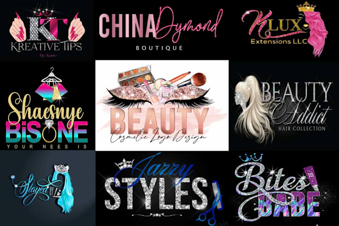 Do design an elegant hair logo and signature by Creativeworl87 | Fiverr