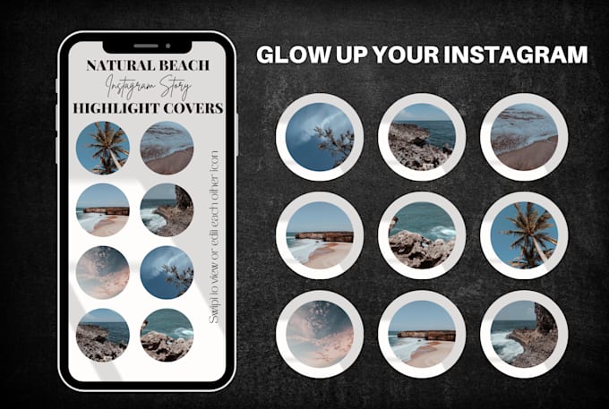 Create instagram story highlights cover icons design by Anneng2810 | Fiverr
