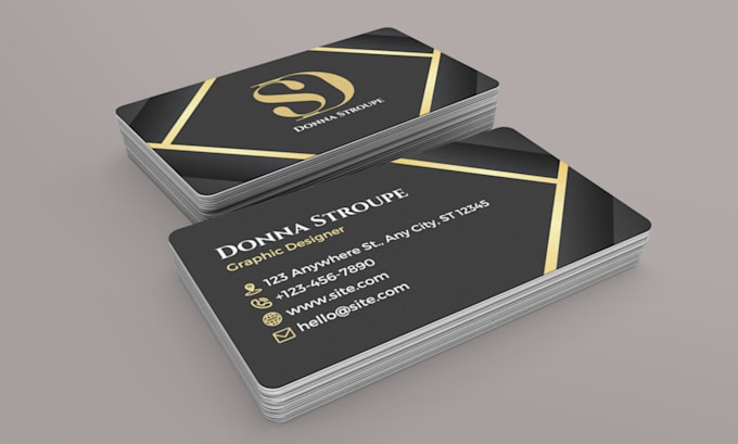 Design unique name card, business card, visiting card by ...