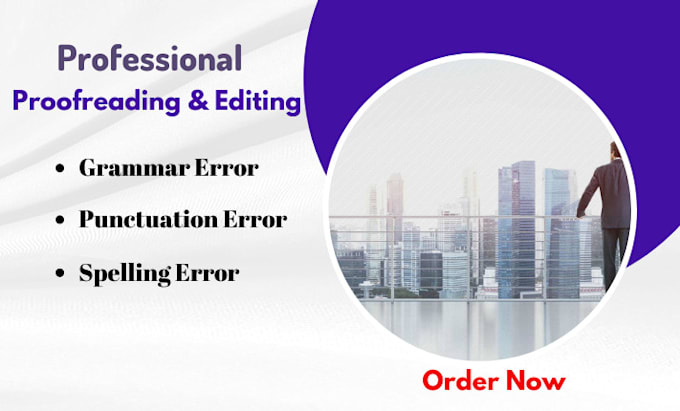Proofread and edit your documents in 24 hours by Fg7sarkar | Fiverr