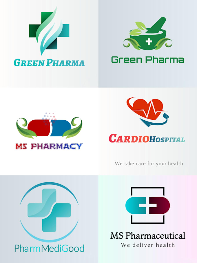 Design medical, pharmaceutical, health care logo by Melissas10 | Fiverr