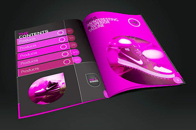 Design brochure, product catalog, booklet for you by Seelletso | Fiverr