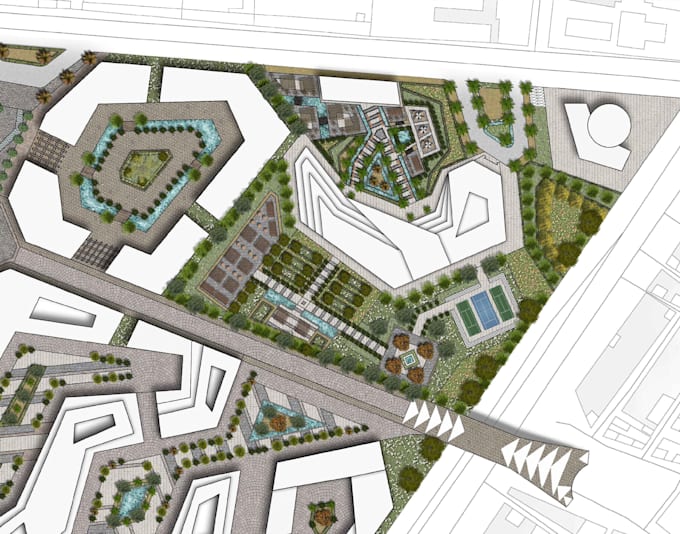 Create realistic render for plans, masterplans and layouts by Srenderr ...