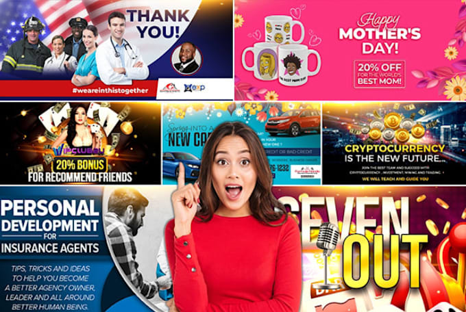 Boost your brand with web banners by Yousafm19 | Fiverr