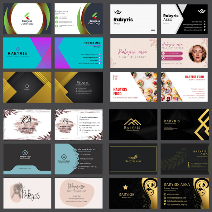 Design professional business card , create perfect cards by Rabyris ...