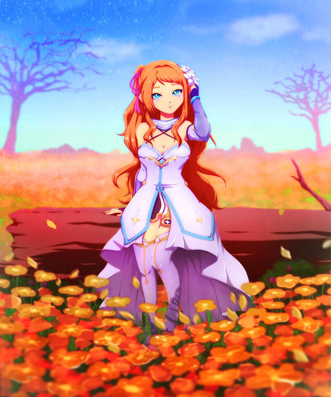 Draw Anime Style Original Character Fanart Sfw Or Nsfw By Bisodo