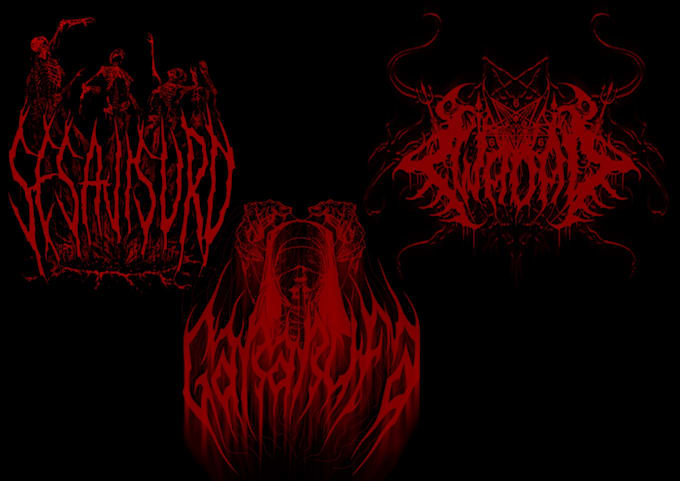 Create brutal and distinctive death metal logo designs by Chambuket62 ...