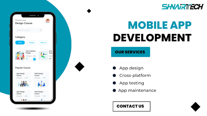 Develop A Professional Android And Ios Apps Using React Native And Flutter By Designs Hub060