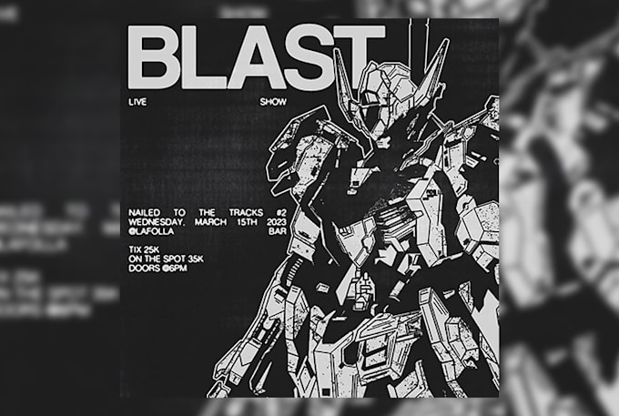 Design flyers for music, gigs, releases, cover art, etc by ...