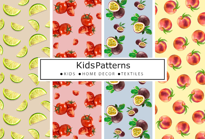 Design customized geometrical and floral seamless patterns by ...