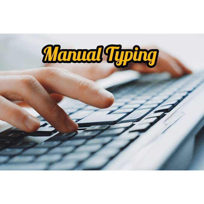 Do manual typing, web research, and data entry by Sabashahzadi523 | Fiverr