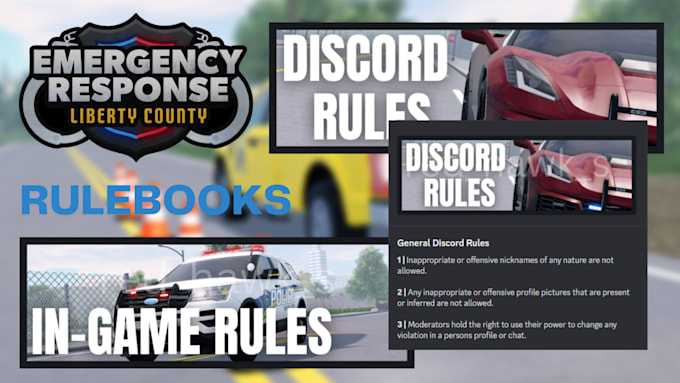 Create discord image banners for your roblox erlc server by Red_hawk_s ...