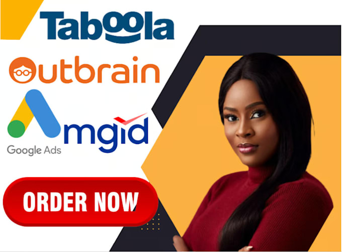 Setup and manage your taboola outbrain native ads tiktok ads gohighlevel ads by Hezekiaholadije ...