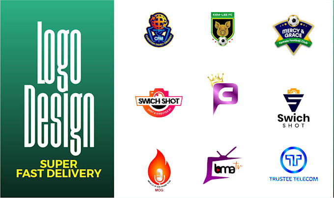 Create a proficient modern business, line art text or badge logo by ...