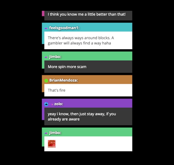 Create a custom kick chat overlay by Strayuru | Fiverr