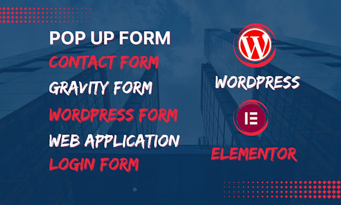 Creat a sign up or pop up form and contact form with elementor by Asif ...