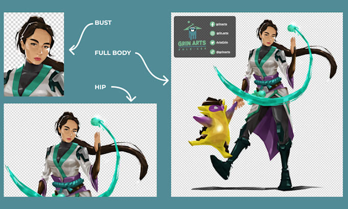 Do valorant art style of you which is the best gift ever by Grinarts ...