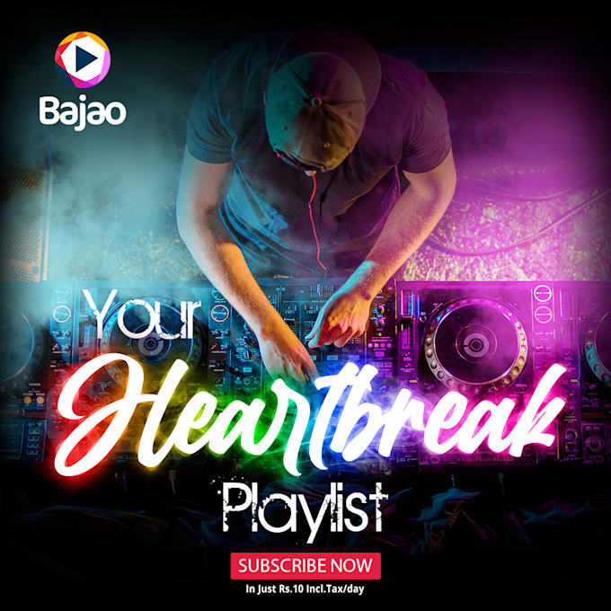 Design music poster music ads music banner by Alihamzatullah | Fiverr