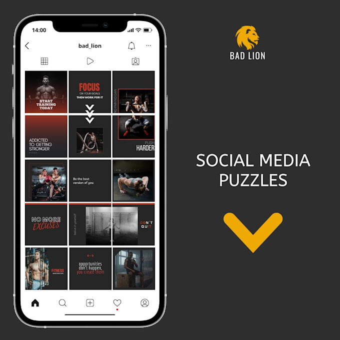 Create unique social media posts by Badlioninc | Fiverr