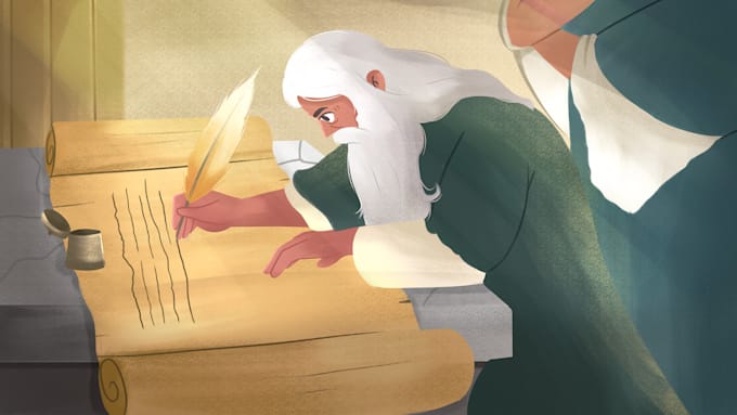 Draw illustrate from your script by Red_foxtail | Fiverr