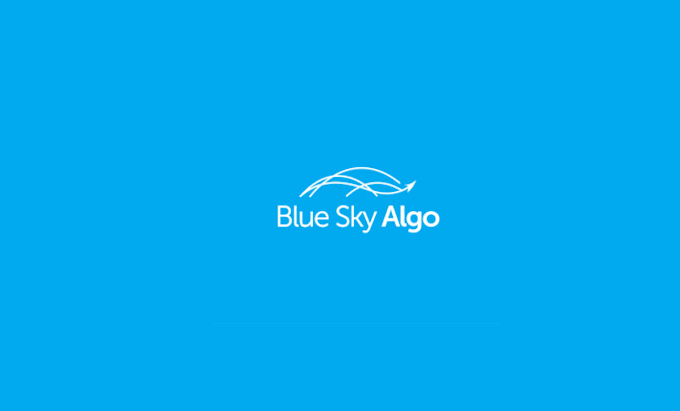 Design flawlessly flexible blue sky logo by Licbar_sanak | Fiverr