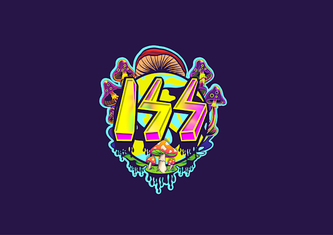 Create modern trippy psychedelic logo design by Garymckinnonn | Fiverr