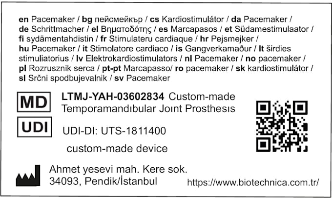 Design implant card according the new regulation eu 2017 745 mdr ...
