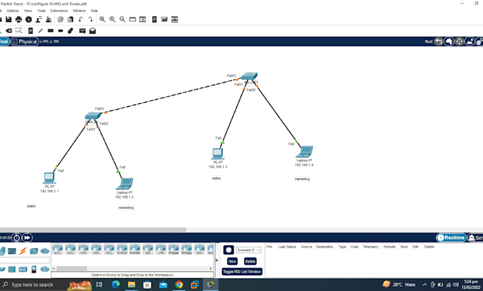 Do cisco packet tracer projects and network associate projects by U_b1a68ddb3127 | Fiverr