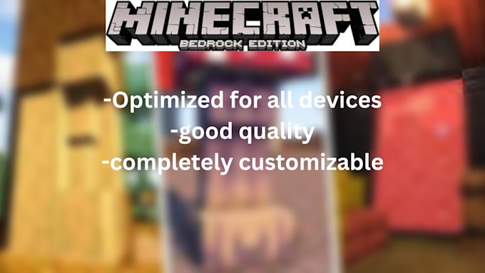 Make custom minecraft bedrock edition mods for you by Icyfirejosh4352 ...