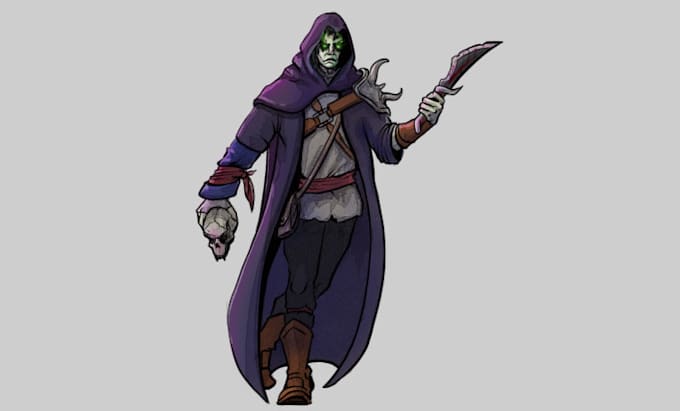 Create a character for you based on your description by Dnhensby | Fiverr
