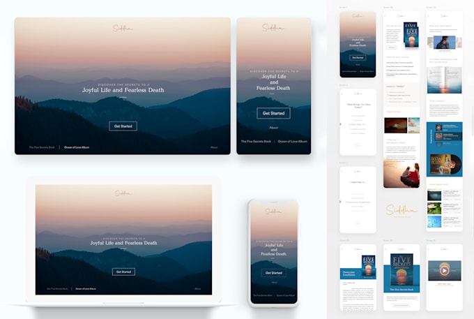 Create professional custom website and landing page ui design by ... Create professional custom website and landing page ui design by ...