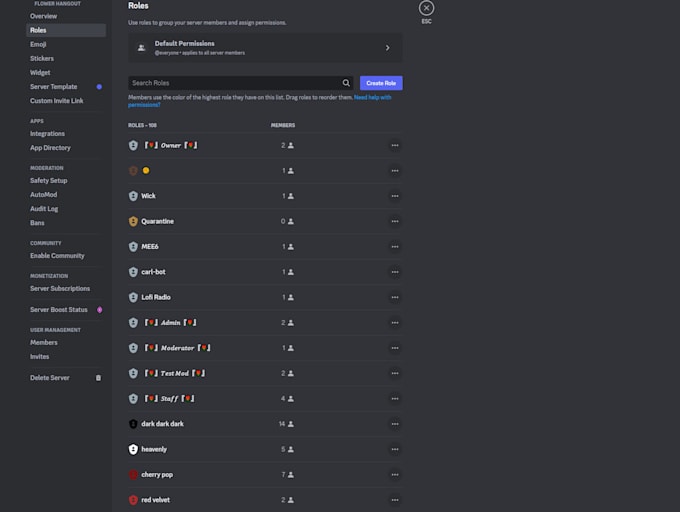 Create a custom discord server of any kind by Redfoxi3 | Fiverr