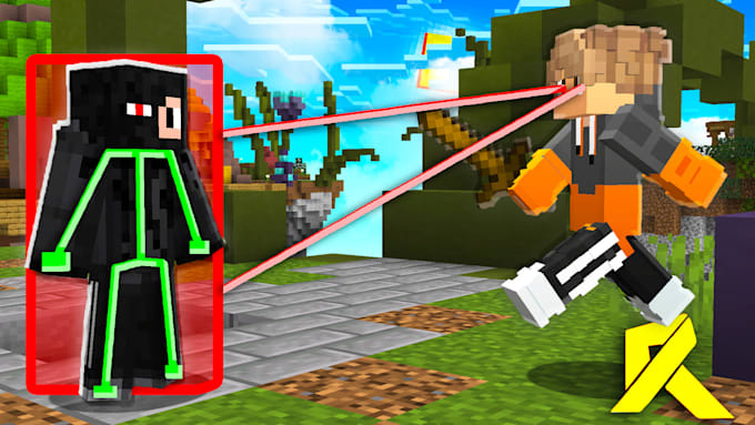 Design clickbait minecraft 2d thumbnail in 12 hours by Fezisback | Fiverr