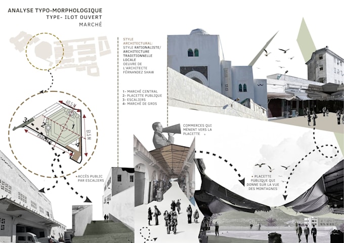Do architectural site analysis, mapping and collages by Fayarchitect ...