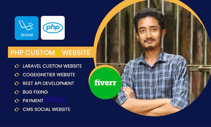 Fix, develop or upgrade php ,laravel and reactjs websites by Harun_web ...
