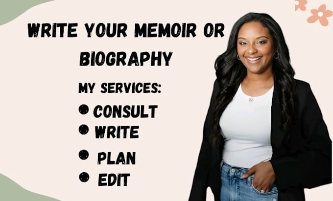 Write a best selling memoir, autobiography, biography, novel, short ...