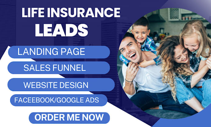 Life insurance leads life insurance leads funnel life insurance website ...