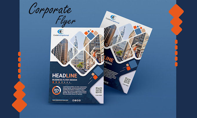 Design professional and creative business flyers, leaflets, one pager ...