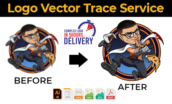 Convert logo to vector, redraw, recreate, color change, or any editing services by Logo ...