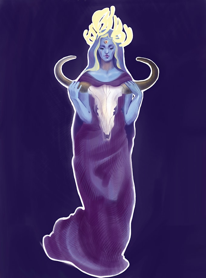 Create a fantasy character based on your description by Anna_samoilenko ...