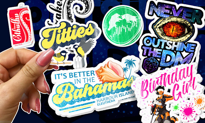 Design your custom stickers and do your sticker printing by Jthomasgb ...