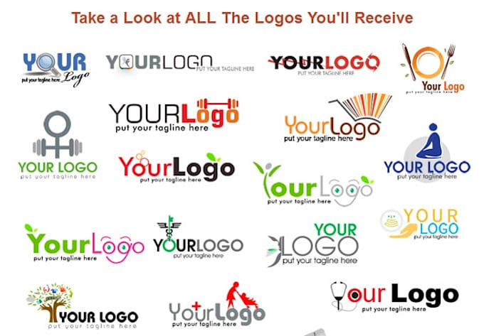 Give you 123 logo psd files in 7 popular niches by Samy212 | Fiverr