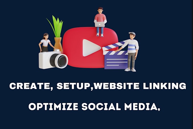 Create best youtube channel setup with logo, art, intro, seo by ...