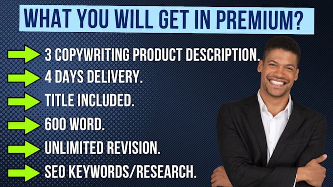 Write powerful copywriting product descriptions by Omar_highlight | Fiverr