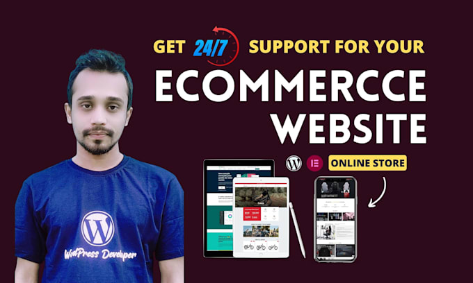 Do website maintenance help and support for your wordpress website by Webdevrakib | Fiverr