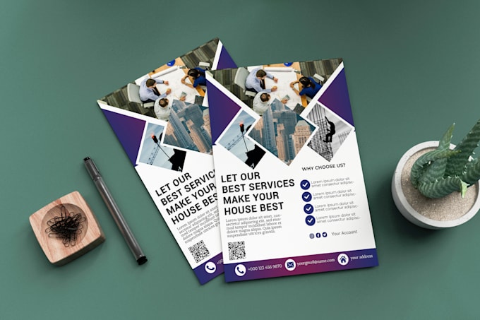 Design awesome print ready flyer or capability statement by Preya963660 ...