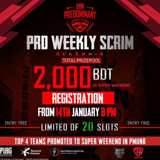 Design professional esports tournament banner, flyer, poster of any ...