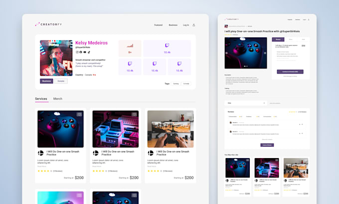 Design high quality ui ux design for your business needs by Uchash | Fiverr