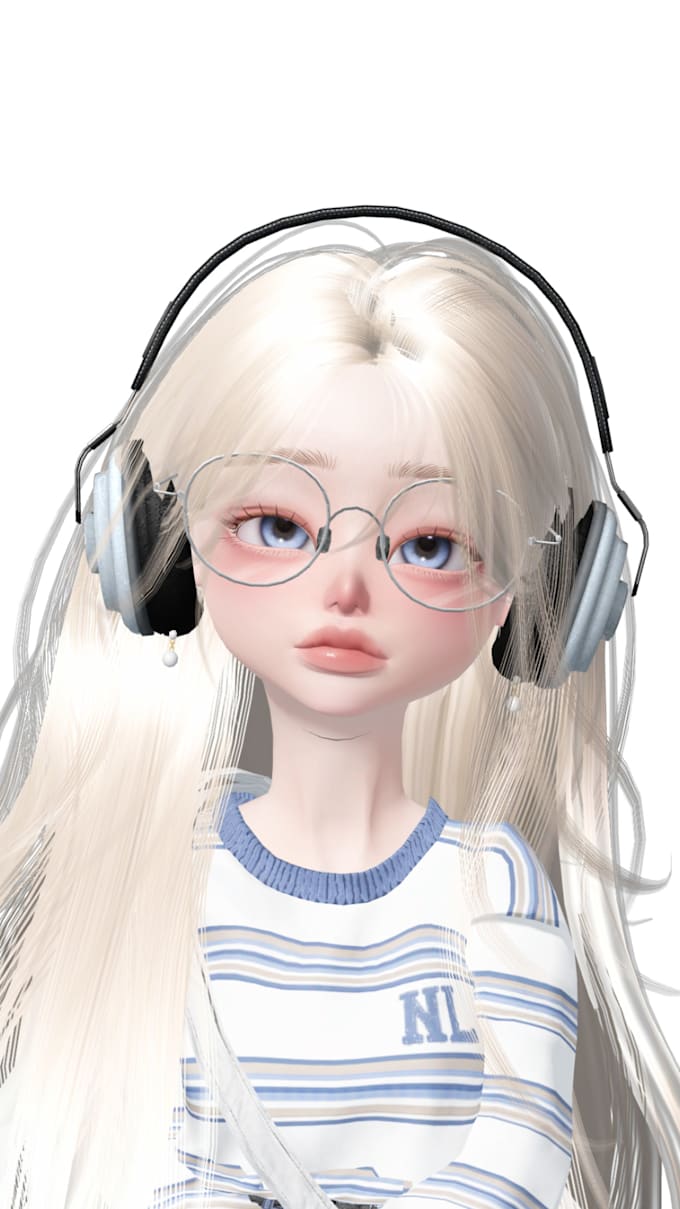 Make a girl avatar in zepeto for you by Zhyeaa | Fiverr